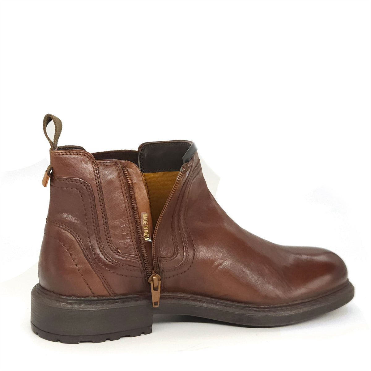 Wrangler Freedom Men's Leather Zip Up Chelsea Boots – Wellington Warehouse